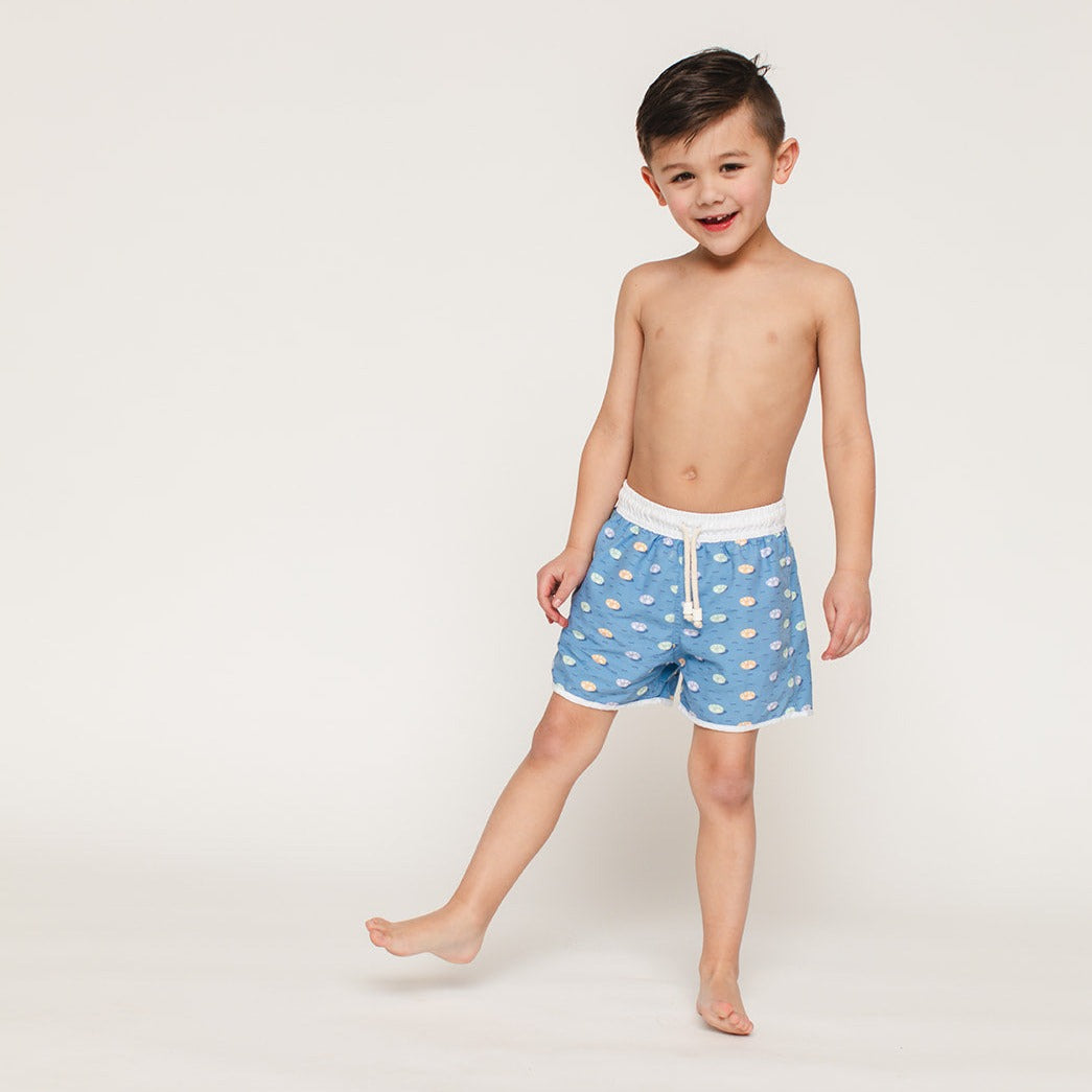 Dear Georgie Floats Swim Short in Blue | MEEMS – Meems